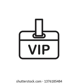 Vip Tag Icon Vector Stock Vector (Royalty Free) 1376185484 | Shutterstock
