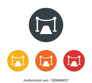 984 Exclusion zone icon Images, Stock Photos & Vectors | Shutterstock