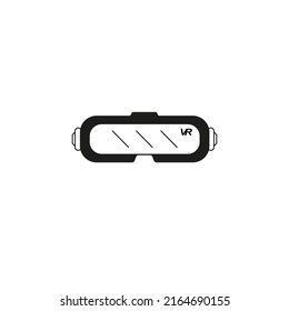 Virtual Reality Vr Glasses Goggles Icon Stock Vector (Royalty Free ...
