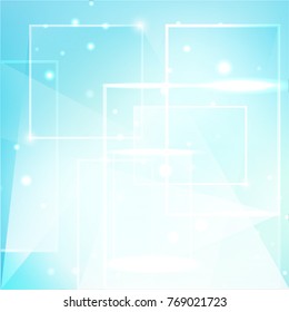 Virtual Technology Background Light Effects Stock Vector (Royalty Free ...