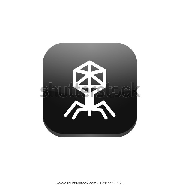 Virus Colorful App Icon Stock Vector (Royalty Free) 1219237351
