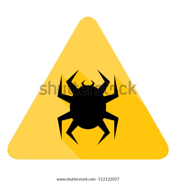 Virus Hazard Sign Stock Vector (Royalty Free) 512122027 | Shutterstock
