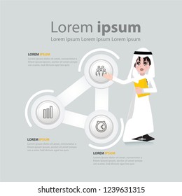 Vision Infographic Design Stock Vector (Royalty Free) 1239631315 ...