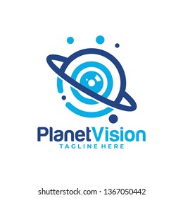 Vision Planet Logo Icon Stock Vector (Royalty Free) 1367050442 ...