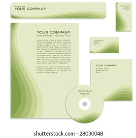 Visual Collection Business Card Cd Cd Stock Vector (Royalty Free ...