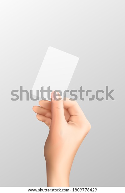 Visual Drawing Hand Holding Catch Paper Stock Vector (Royalty Free ...