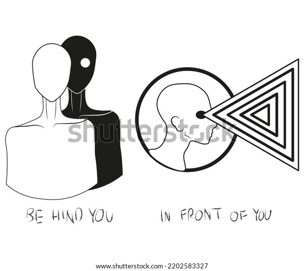 Visual Identity Symbol Each Word That Stock Vector (Royalty Free ...