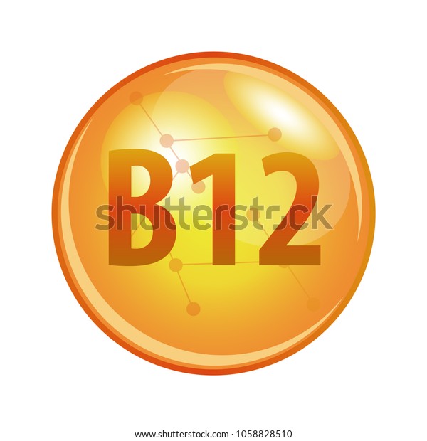 Vitamin B12 Capsule Vector Icon Health Stock Vector (Royalty Free ...