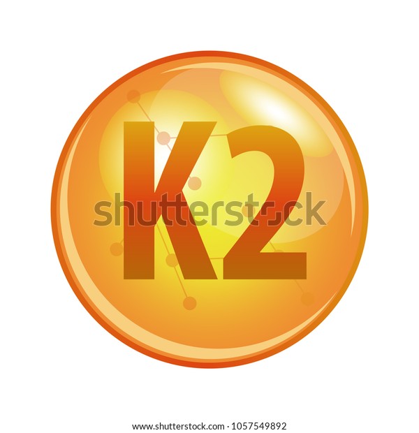 Vitamin K2 Capsule Vector Icon Health Stock Vector (Royalty Free ...