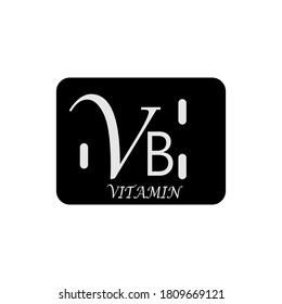 Vitamin Symbol Icon Vector Design Illustration Stock Vector (Royalty ...