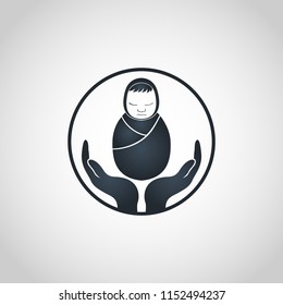 Vitro Fertilization Logo Ivf Logo Icon Stock Vector (Royalty Free ...