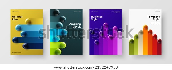 Vivid Book Cover A4 Vector Design Stock Vector (Royalty Free ...