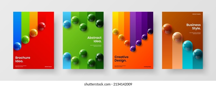 Vivid Front Page Design Vector Illustration Stock Vector (Royalty Free ...