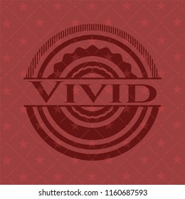 Vivid Red Emblem Retro Stock Vector (Royalty Free) 1160687593 ...