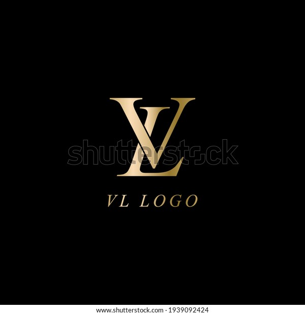 Vl Logo Design Vector Illustration: vetor stock (livre de direitos ...