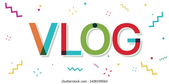 Colors Font Alphabet Letters Modern Logo Stock Vector (Royalty Free ...