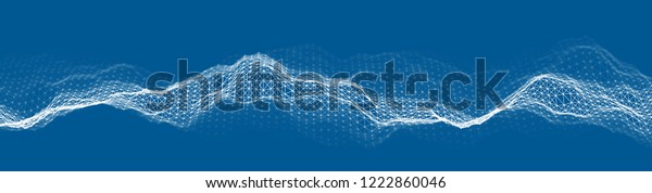 Voice Wave Background Eps 10 Vector Stock Vector (Royalty Free ...