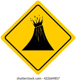 1,200 Warning Volcano Sign Images, Stock Photos & Vectors | Shutterstock