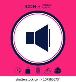 Volume Icon Symbol Stock Vector (Royalty Free) 1095868754 | Shutterstock