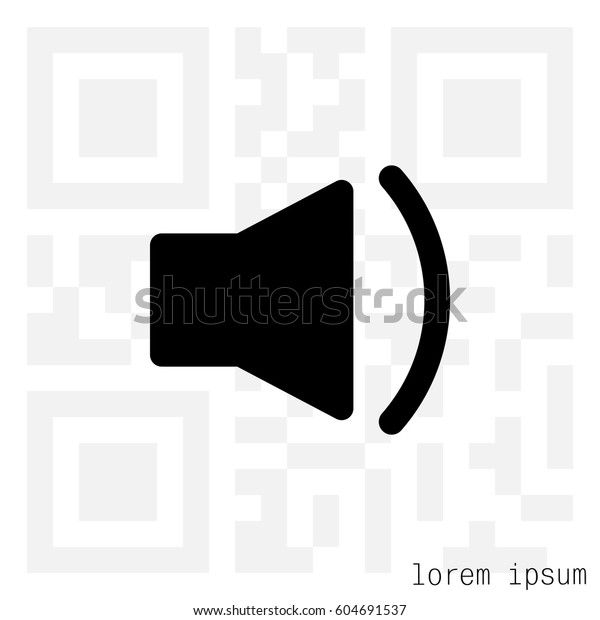 Volume Low Sign Vector Design Website Stock Vector (Royalty Free ...