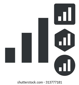 Volume Scale Icon Set Monochrome Isolated Stock Vector (Royalty Free ...