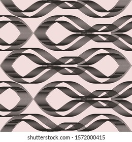 Volutes Retro Style Seamless Pattern Ivory Stock Vector (Royalty Free ...