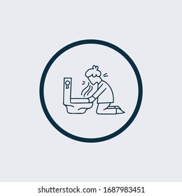 258 Stick figure vomiting Images, Stock Photos & Vectors | Shutterstock