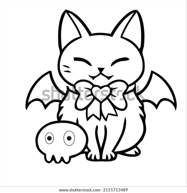 Voodoo Coloring Page Kids Horror Coloring: เวกเตอร์สต็อก (ปลอดค่า ...