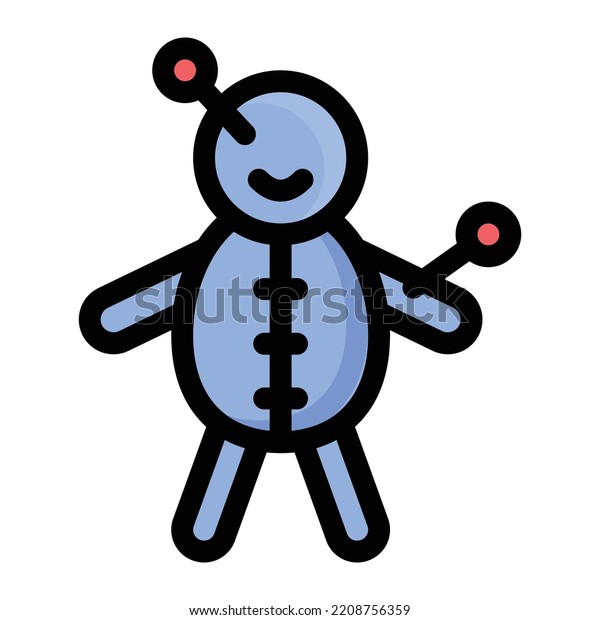 Voodoo Vector Illustration On Transparent Background Stock Vector ...