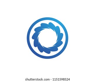 Vortex Water Logo Symbols Template Icons Stock Vector (Royalty Free ...