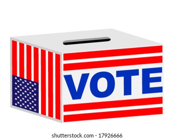 Vote Box Illustration Stock Vector (Royalty Free) 17926666 | Shutterstock