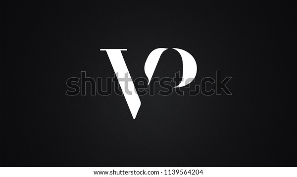 Vp Letter Logo Design Template Vector Stock Vector (Royalty Free ...