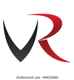 Vr Company Logo Design Vector Virtual Stock Vector (Royalty Free ...