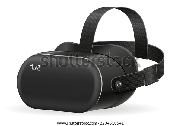 Vr Glasses Helmet Mask Virtual Reality Stock Vector (Royalty Free ...