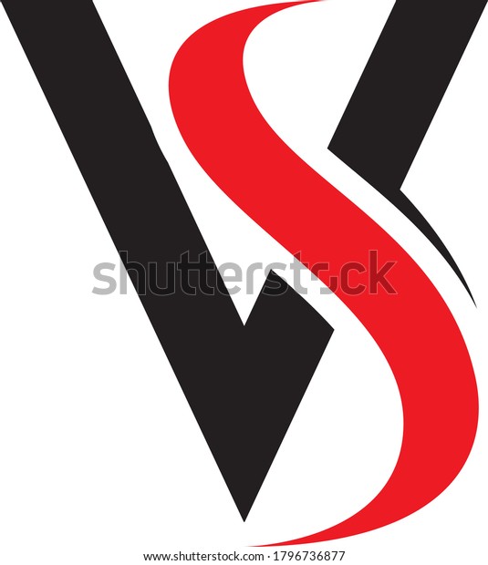 Vs Company Vector Logo Design: vetor stock (livre de direitos ...