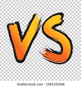 Vs Icon Transparent Background Stock Vector (Royalty Free) 1581555568 ...