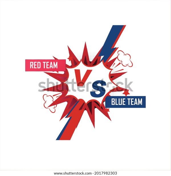 Vs Logo Battle Headline Template Sparkling Stock Vector (Royalty Free ...