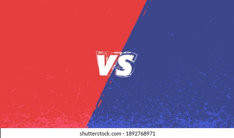 Vs Template Versus Comparison Blank Decorative Stock Vector (Royalty ...