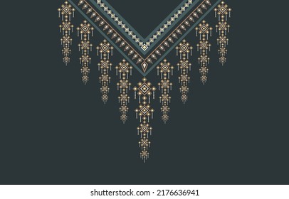 Vshape Ethnic Oriental Traditional Pattern Vintage Stock Vector ...