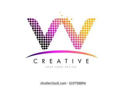 Vv V Dots Letter Logo Design: เวกเตอร์สต็อก (ปลอดค่าลิขสิทธิ์ ...