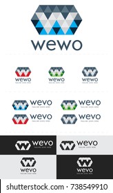 W Company Logo Stock Vector (Royalty Free) 738549910 | Shutterstock