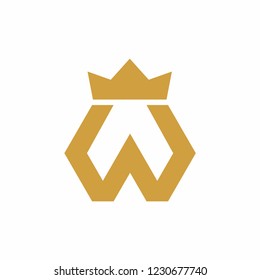 2,567 W crown logo Images, Stock Photos & Vectors | Shutterstock