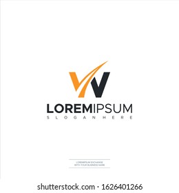 W Road Letter Logo Design Template Stock Vector (Royalty Free ...