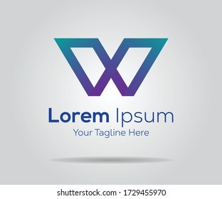 W Type Logo Business Stock Vector (Royalty Free) 1729455970 | Shutterstock