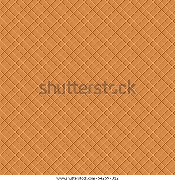 Waffle Texture Beautiful Banner Wallpaper Design Stock Vector (Royalty ...