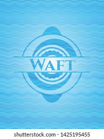Waft Water Concept Badge Vector Illustration Stock Vector (Royalty Free ...