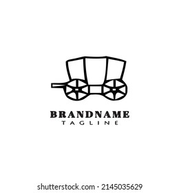Wagon Logo Cartoon Template Icon Design Stock Vector (Royalty Free ...