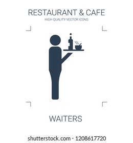 Waiters Icon High Quality Filled Waiters Stock Vector (Royalty Free) 1208617720 | Shutterstock
