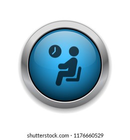Waiting App Icon Stock Vector (Royalty Free) 1176660529 | Shutterstock