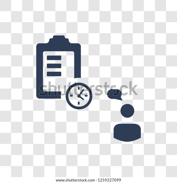 Waiting List Icon Trendy Waiting List Stock Vector (Royalty Free ...